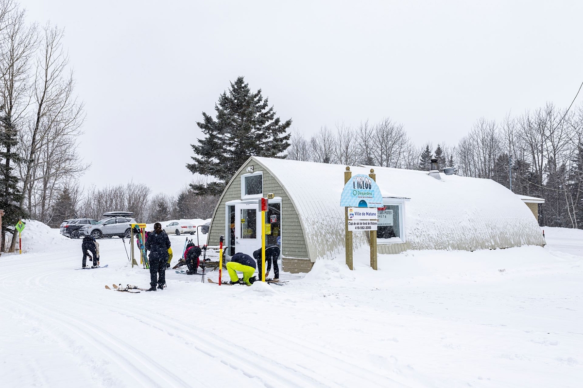 Club de ski de fond de Matane - Sentiers de l'Igloo (ski de fond ...